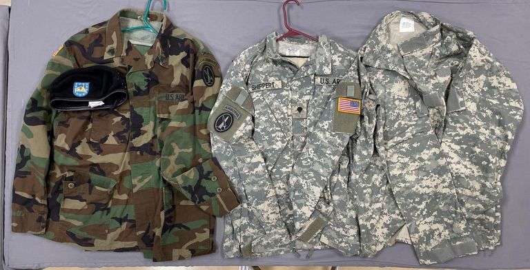 Group of 3 U.S. Army Jackets - Matthew Bullock Auctioneers