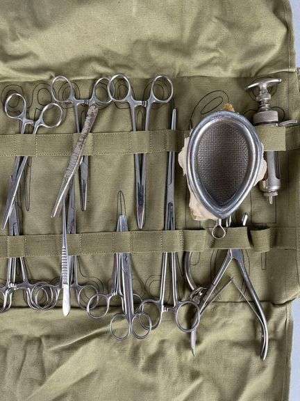 WW2 Field Medical Operation Kit - Matthew Bullock Auctioneers
