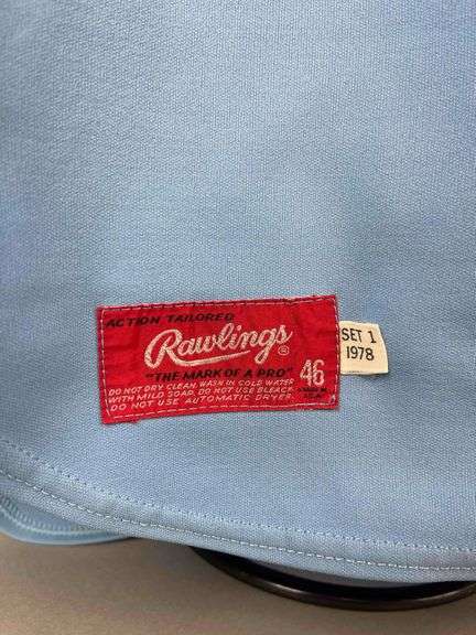 1978 Ken Henderson Game Issue Texas Rangers Road Jersey - Matthew ...