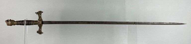 Knights of Pythias FCB Fraternal Sword - Matthew Bullock Auctioneers