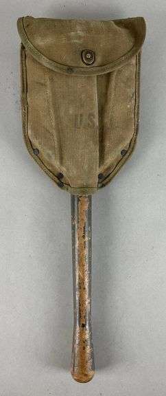 WW2 U.S. Army M43 Entrenching Tool - Matthew Bullock Auctioneers