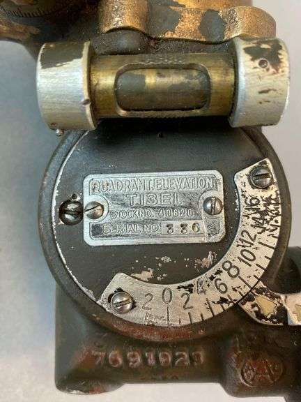 WW2 Howitzer Sight Scope Mount - Matthew Bullock Auctioneers