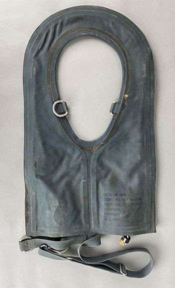 WW2 U.S. Navy Life Preserver Vest - Matthew Bullock Auctioneers