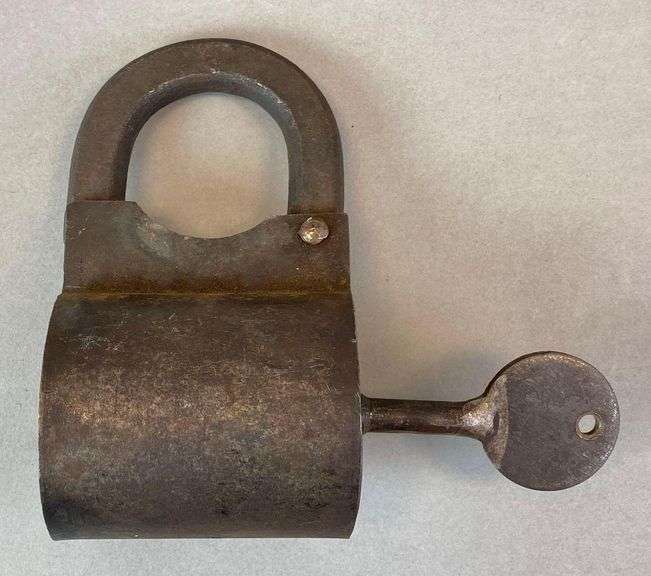 Primitive Lock and Key - Matthew Bullock Auctioneers