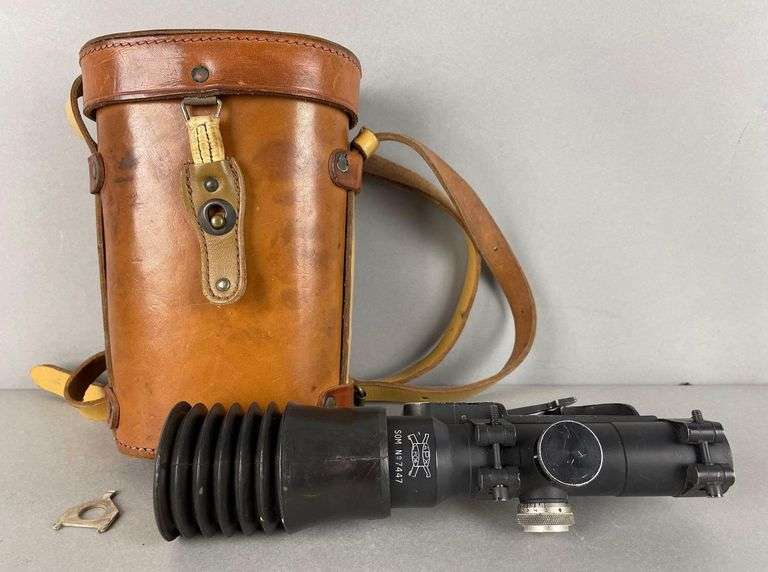 French MAs 49/56 APX Sniper Scope with Case - Matthew Bullock Auctioneers