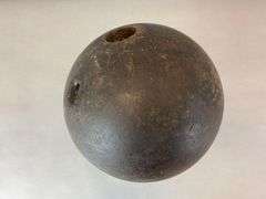 Cannon Ball with Stand - Matthew Bullock Auctioneers