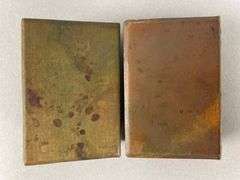 Group of 2 WW1 German Brass Matchbox Holders - Matthew Bullock Auctioneers