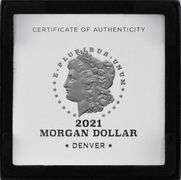2021 Denver Morgan Commemorative Silver Dollar - Matthew Bullock ...