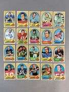 1970 Topps Football Complete Set - Matthew Bullock Auctioneers