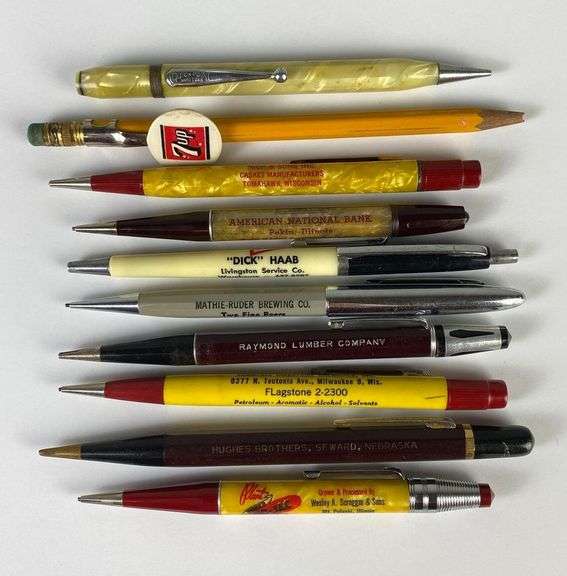 Group of Advertising Mechanical Pencils and More - Matthew Bullock ...