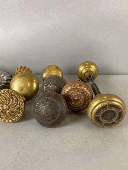 Group of Antique Assorted Door Knobs - Matthew Bullock Auctioneers