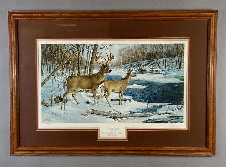 Ron VanGilder The Jordan Buck Lithograph Print - Matthew Bullock ...