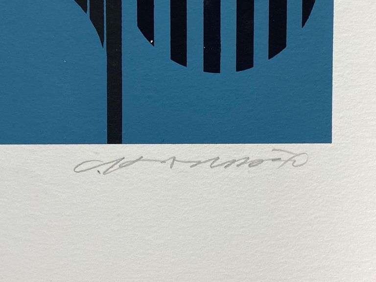 1975 Charley Harper Signed Raccpack Serigraph - Matthew Bullock Auctioneers