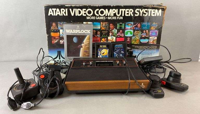 Atari Video Computer System and More - Matthew Bullock Auctioneers