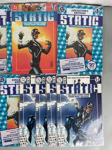 Group of 30+ DC Collectors Edition Static No. 1 Comic Books - Matthew ...