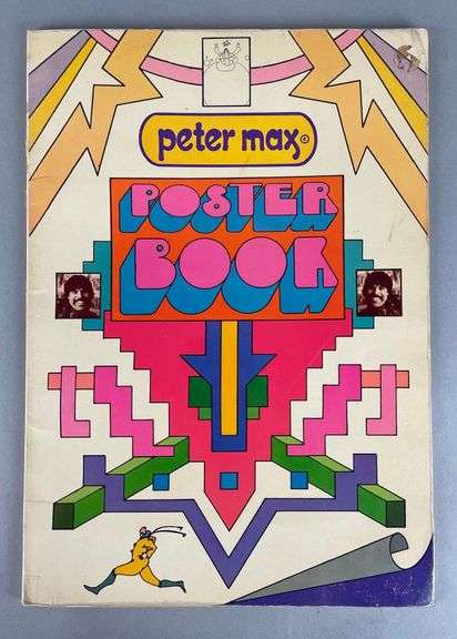 1970 Peter Max Poster Book - Matthew Bullock Auctioneers