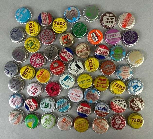 Group of Vintage Bottle Caps - Matthew Bullock Auctioneers