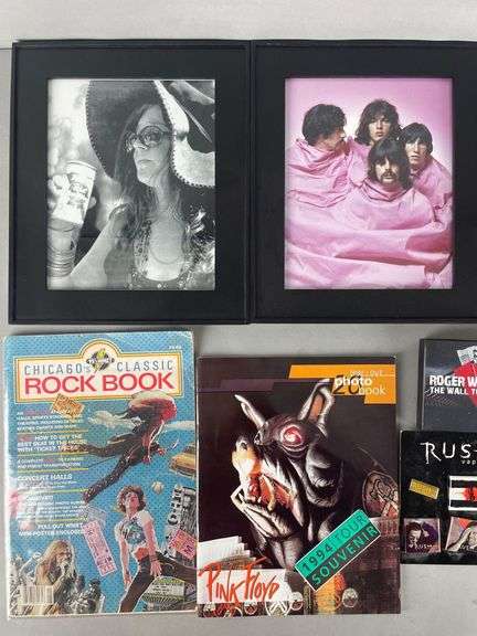 Group of Classic Rock Memorabilia - Matthew Bullock Auctioneers