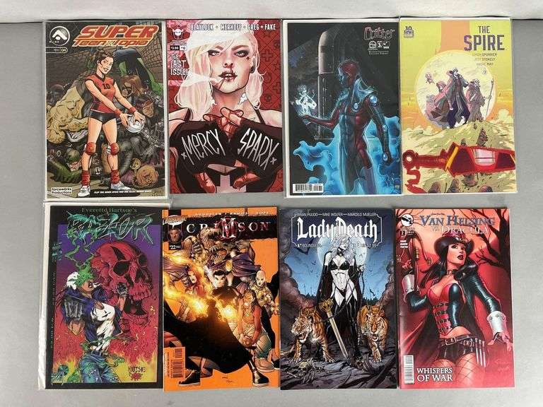 Long Box of Assorted Modern Comic Books - Matthew Bullock Auctioneers