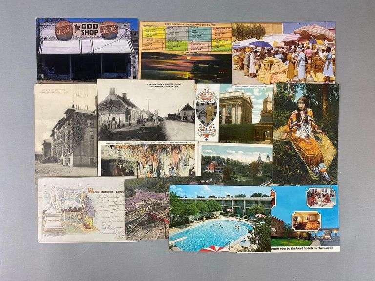 300+ Postcards - Matthew Bullock Auctioneers
