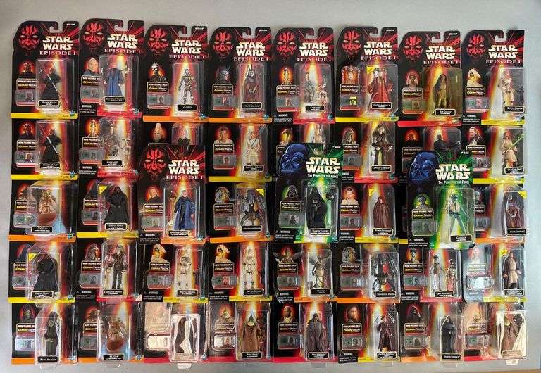 Group of Hasbro Star Wars Episode 1 Action Figures - Matthew Bullock ...