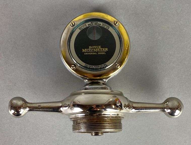 Antique Boyce Moto Meter Automobile Radiator Cap - Matthew Bullock ...