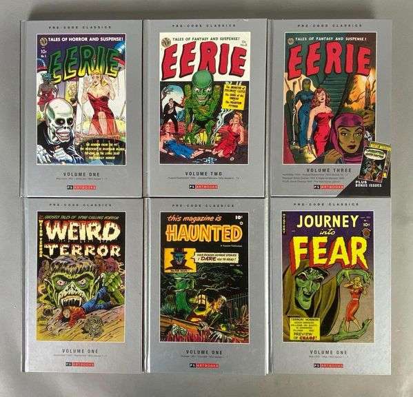 Group of 6 Pre Code Classics Hardcover Graphic Novel/Comic Book ...