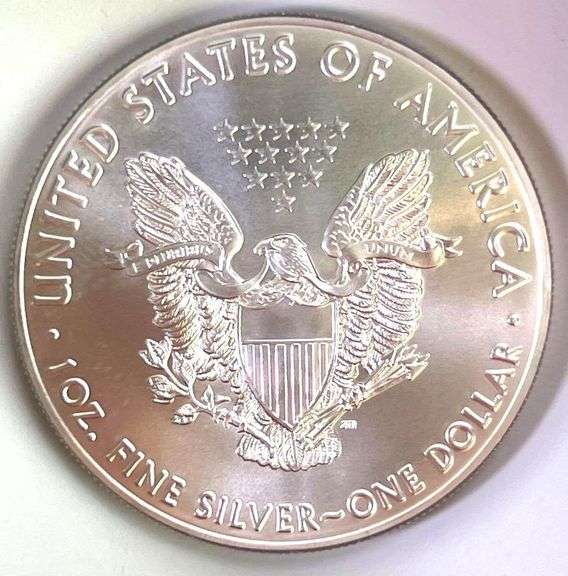 2018 US Mint American Silver Eagle 1 oz .999 Fine - Matthew Bullock Auctioneers