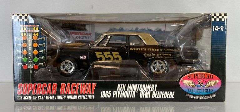 Die-Cast Promotions Supercar Collectibles Ken Montgomery 1965 Plymouth ...