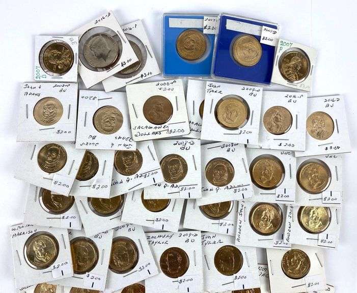 Group of (50) Assorted US Coins - Matthew Bullock Auctioneers