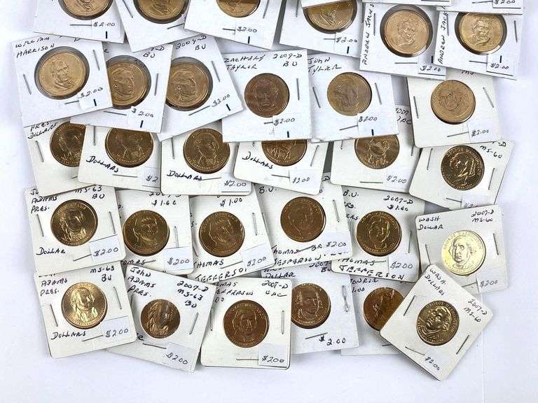 Group of (50) Assorted US Coins - Matthew Bullock Auctioneers