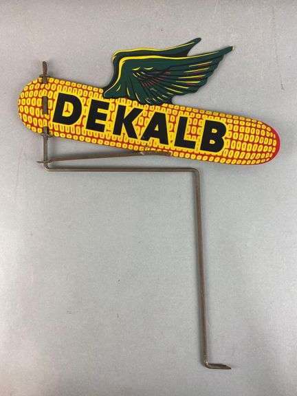 Vintage Dekalb Seed Wind Motion Sign - Matthew Bullock Auctioneers
