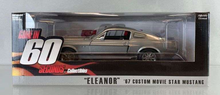 Greenlight Eleanor 1967 Custom Movie Star Mustang Die-Cast Car ...