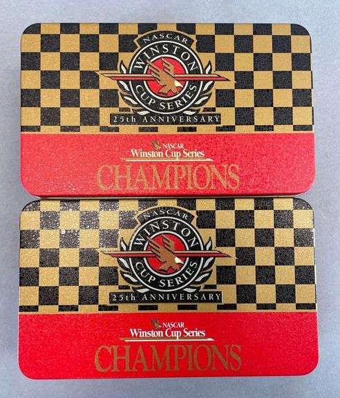 Group of 2 NASCAR Winston Cup Series Champions Commemorative Items ...
