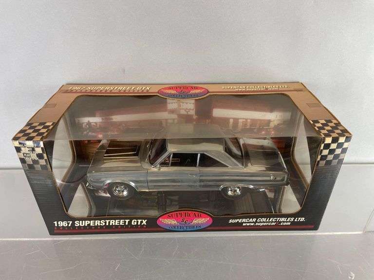 Die-Cast Promotions Supercar Collectibles 1967 Superstreet GTX Die-Cast ...
