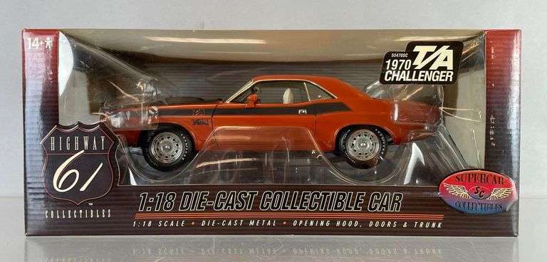 Die-Cast Promotions Highway 61 Collectibles 1970 Dodge Challenger T/A ...