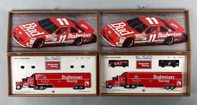 Group of 2 ERTL Bill Elliott Budweiser Racing Vehicle Sets - Matthew ...