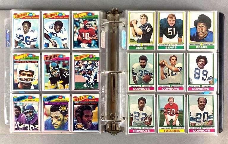 460+ 1970s Topps and Kelloggs Football Cards with HOFs, Stars, and ...