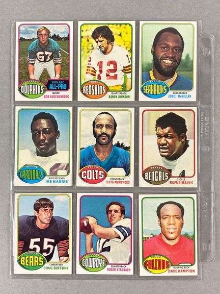 460+ 1976 Topps Football Cards with Partial Set of 430 - Matthew ...