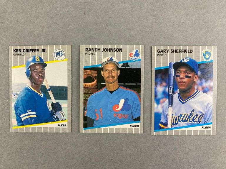 3 - 1989 Fleer Baseball Complete Sets - Matthew Bullock Auctioneers