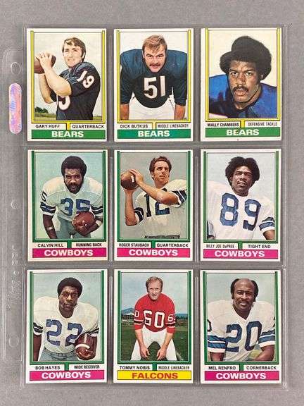 460+ 1970s Topps and Kelloggs Football Cards with HOFs, Stars, and ...