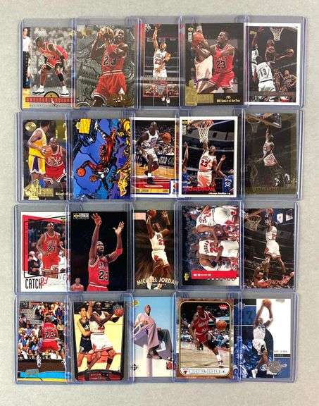 20 - Michael Jordan Cards with Inserts - Matthew Bullock Auctioneers
