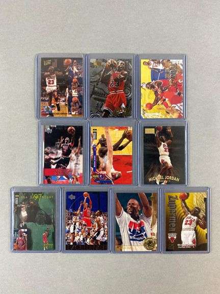20 - Michael Jordan Cards with Inserts - Matthew Bullock Auctioneers