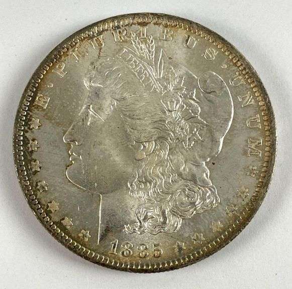 1885 O US Morgan Silver Dollar - Matthew Bullock Auctioneers