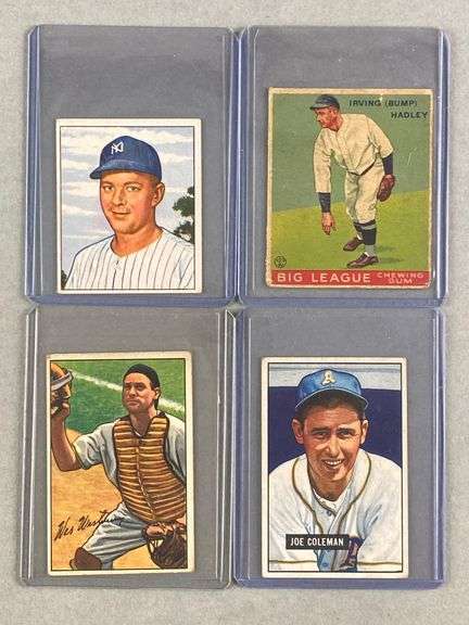 9 - 1930s - 55 Baseball Cards with HOF - Matthew Bullock Auctioneers