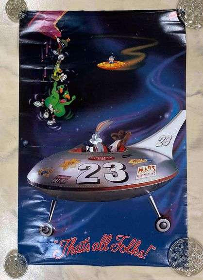 4 - Michael Jordan Space Jam Posters - Matthew Bullock Auctioneers