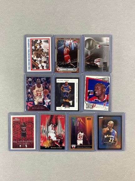 20 - Michael Jordan Cards with Inserts - Matthew Bullock Auctioneers