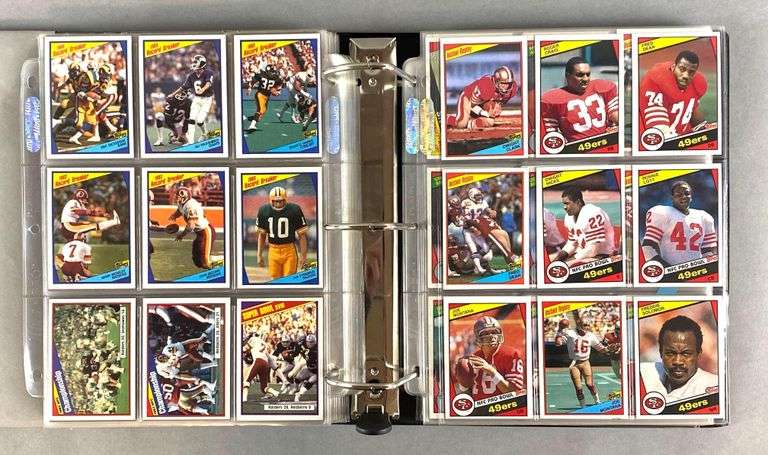 1984 Topps Football Complete Set - Matthew Bullock Auctioneers