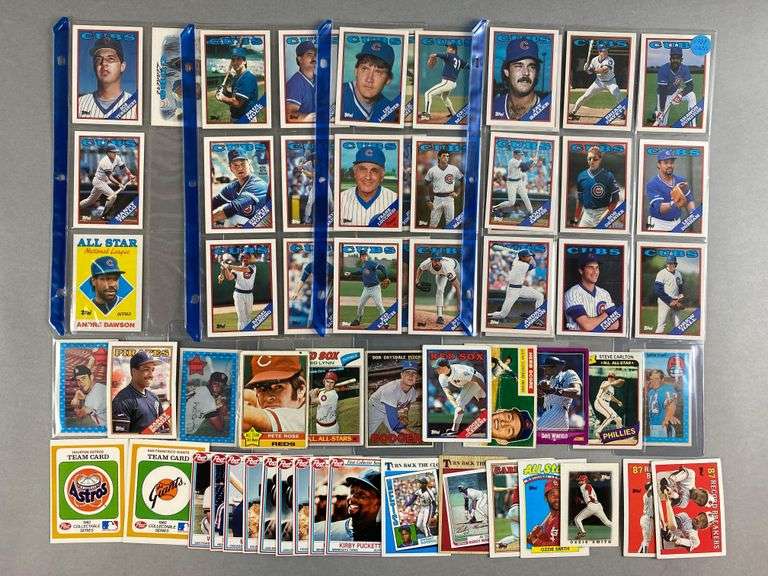 250+ 1955 - 88 Baseball Cards with HOFs, Stars, and Rookies - Matthew ...