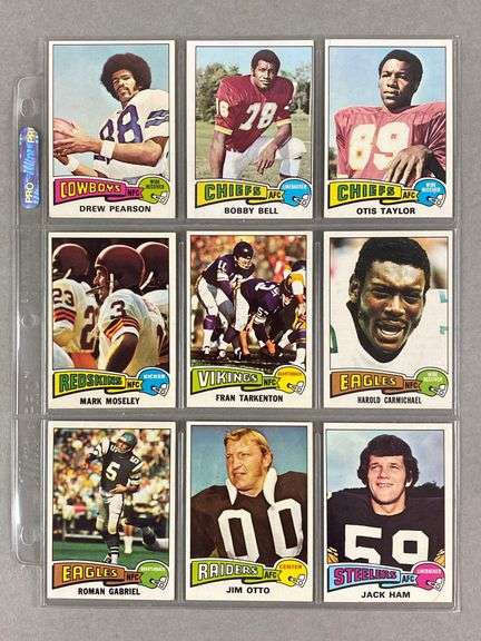 460+ 1970s Topps and Kelloggs Football Cards with HOFs, Stars, and ...